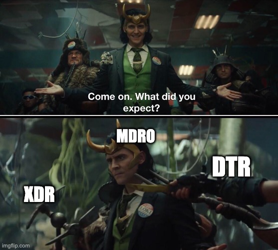 MDRO, DTR, WTF? Defining drug-resistance in Gram Negative Organisms ...